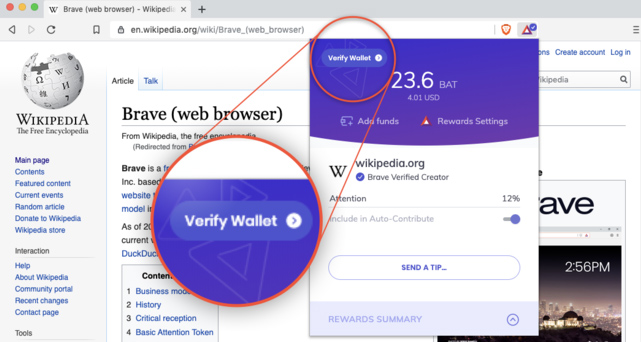 Brave Partners with Uphold to Launch Wallet That Rewards Users for ...