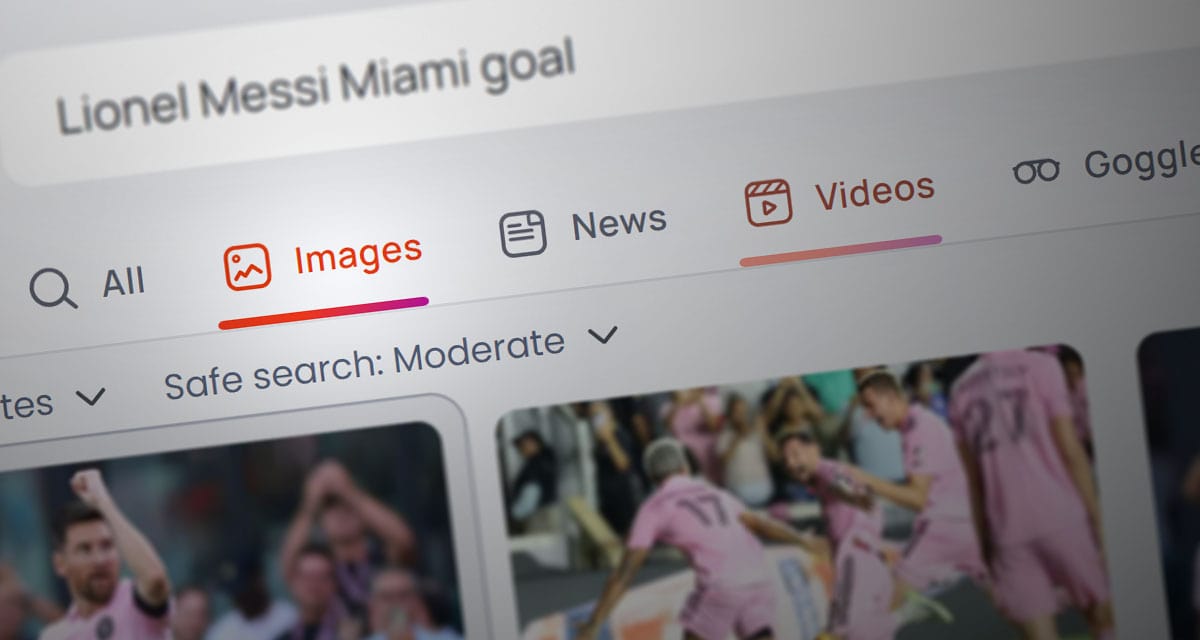 Brave Search launches independent image/video search | Brave
