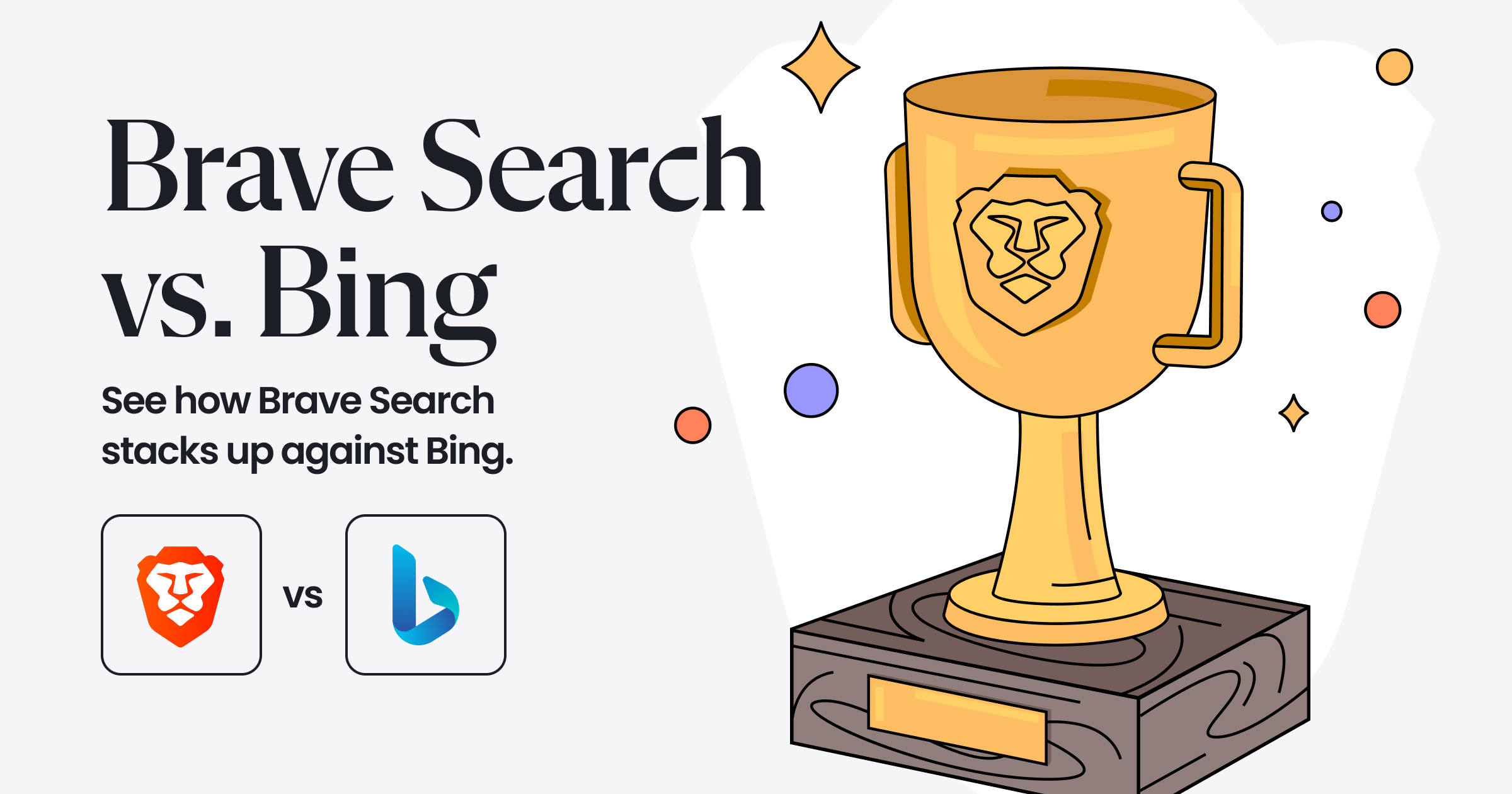 Brave SearchとBingを比較 | Brave