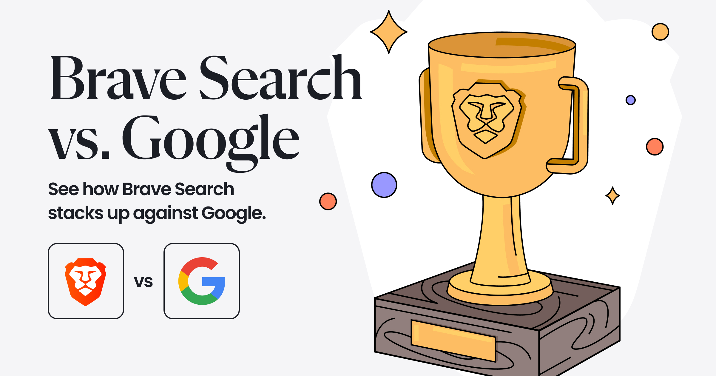 Brave Search kontra Google | Brave